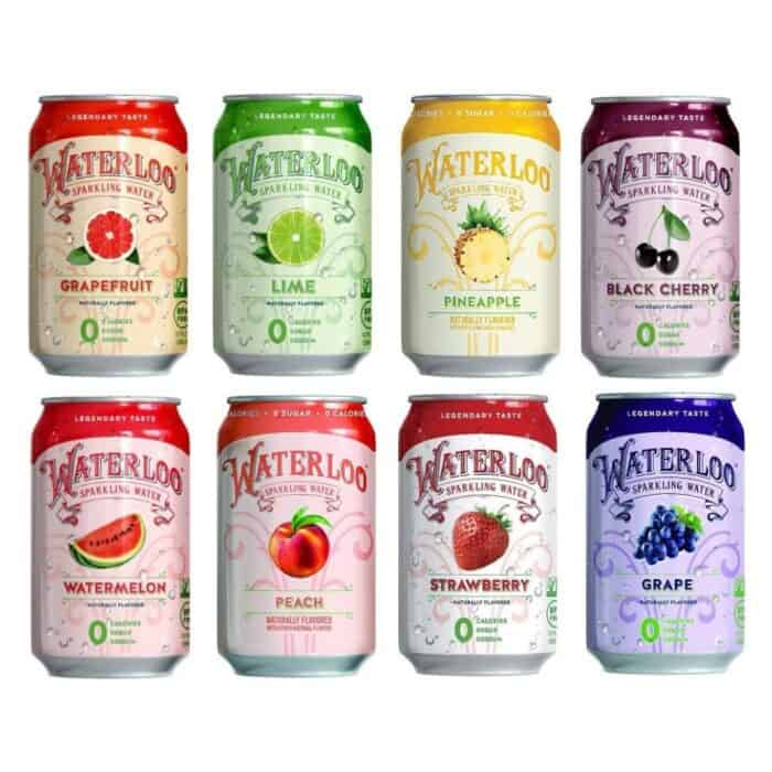 10 Naturally Flavored Waters—Artificial Sweetener Free - Plain and ...